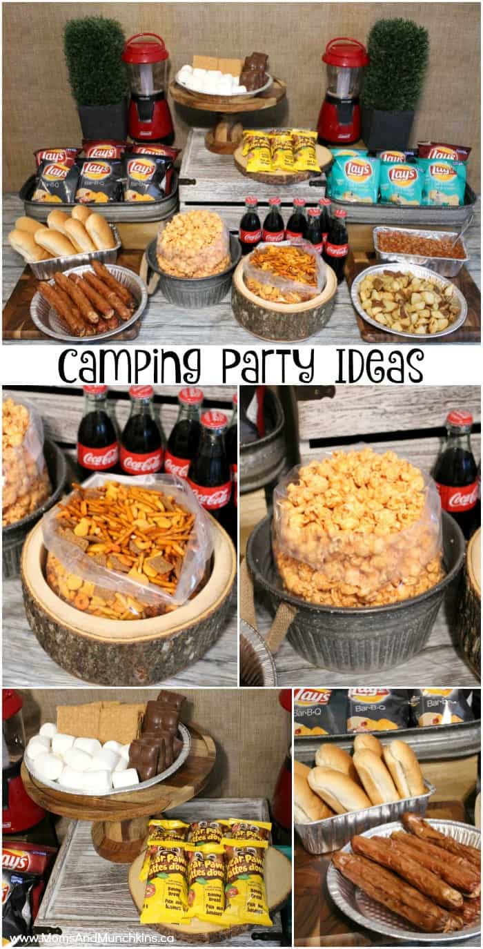 Camping Party Ideas For Birthdays Moms Munchkins Camping Party Ideas For Birthdays Moms Munchkins