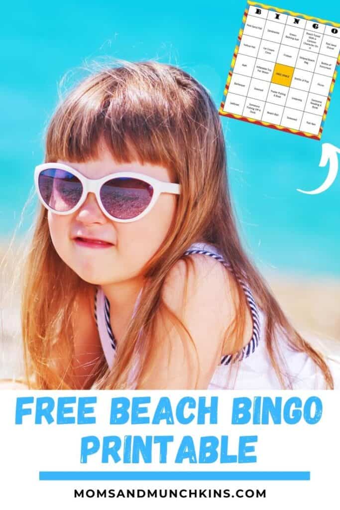 Beach Bingo - Free Printable - Moms & Munchkins