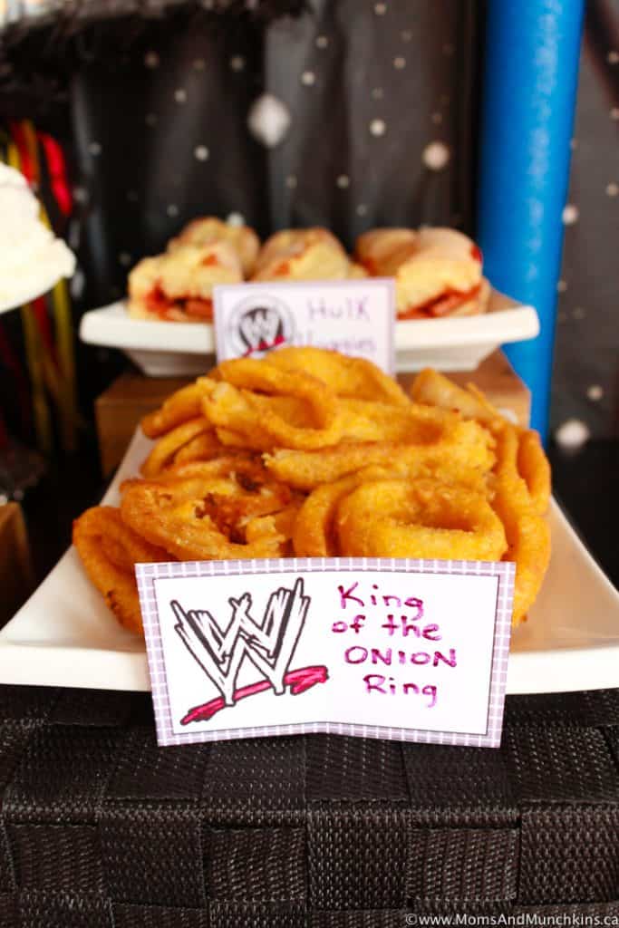 WWE Birthday Party Ideas for Kids - Moms & Munchkins