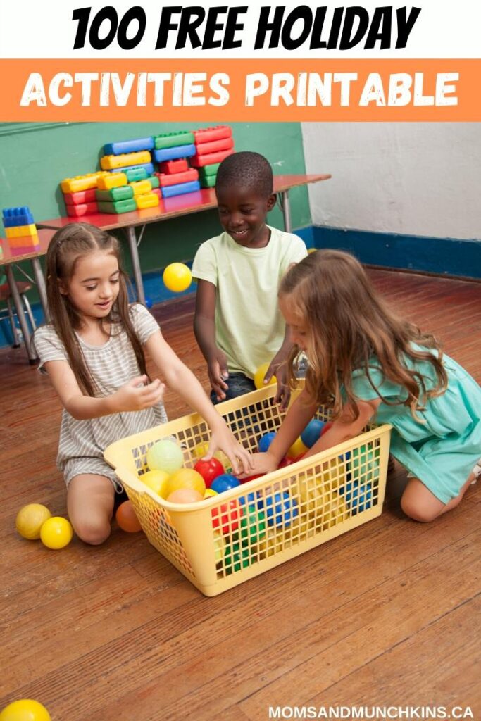 Holiday Activity Ideas (100+ Family-Friendly Ideas) - Moms & Munchkins