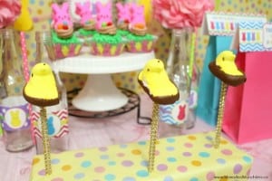 Peeps Easter Party Ideas - Moms & Munchkins