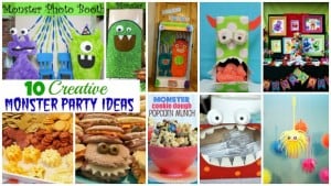 Monster Party - 10 Creative Ideas - Moms & Munchkins