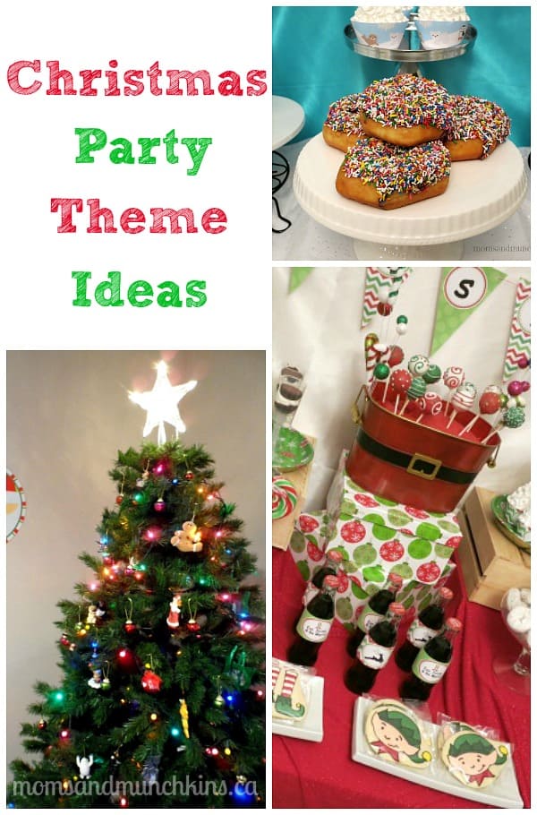 Christmas Party Themes Moms Munchkins