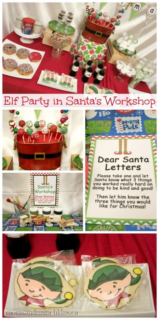 Elf Party in Santa's Workshop - Moms & Munchkins