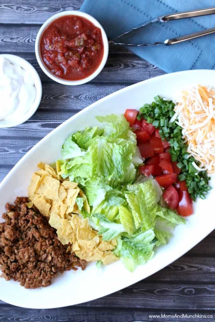 Taco Salad Recipe (Easy To Prepare) - Moms & Munchkins