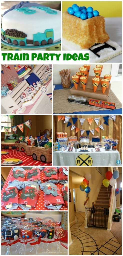 Train Party Ideas (Collection) - Moms & Munchkins
