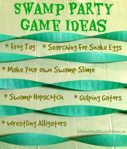 Swamp Party Games You Can Make At Home - Moms & Munchkins