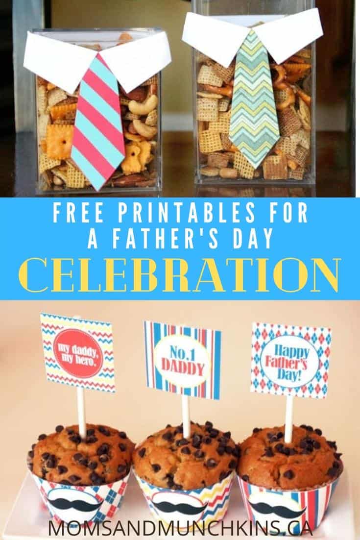 Father's Day Party & Free Printables - Moms & Munchkins