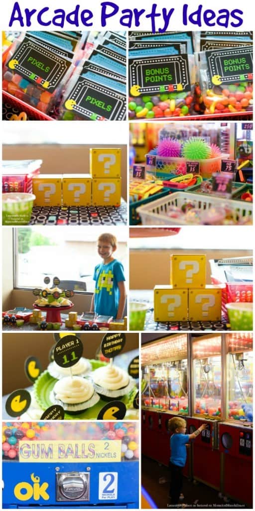 Arcade Birthday Party - Making Yours Stand Out!