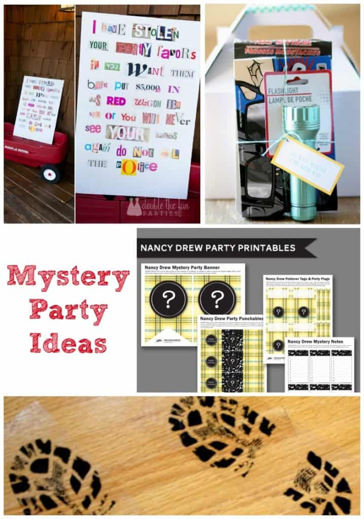 Mystery Birthday Party Ideas - Moms & Munchkins