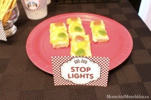 Race Car Party Food Ideas - Moms & Munchkins