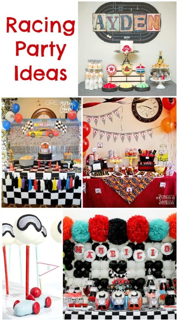 Racing Party Ideas (collection) - Moms & Munchkins
