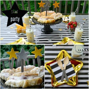 Star Party Table - A Party Idea To Brighten Your Day