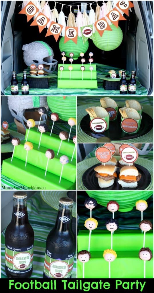 Football Tailgate Party - Moms & Munchkins