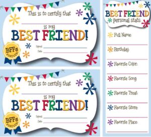 Friendship Worksheets - BFF Printables - Moms & Munchkins