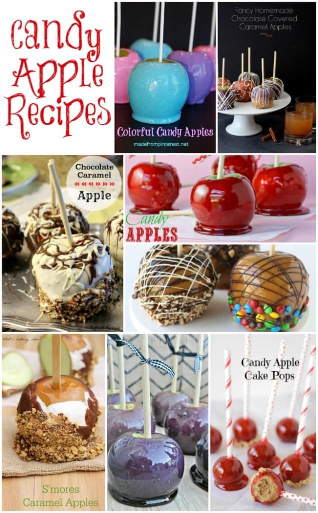 Candy Apple Recipe Collection - Moms & Munchkins