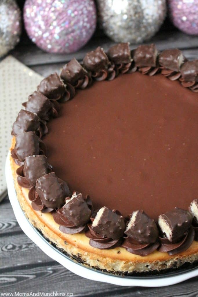 Macaroon Cheesecake Recipe - Moms & Munchkins