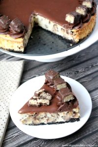 Macaroon Cheesecake Recipe - Moms & Munchkins