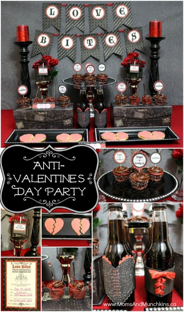 Anti-Valentine's Day Cards - Free Printables - Moms & Munchkins