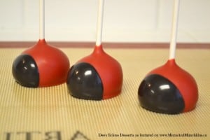 Love Bug Cake Pop Tutorial - Moms & Munchkins