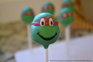 Ninja Turtle Cake Pops Tutorial - Moms & Munchkins