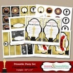 Oscar Party Ideas & Free Printables - Moms & Munchkins