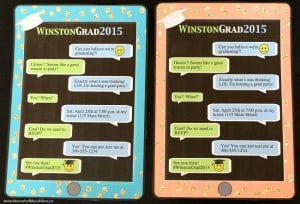 Texting Graduation Party - Moms & Munchkins