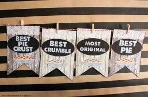 Pie Baking Contest Printables - Moms & Munchkins