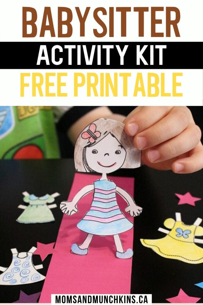 Fashion Crafts For Kids - Babysitter Kit - Moms & Munchkins