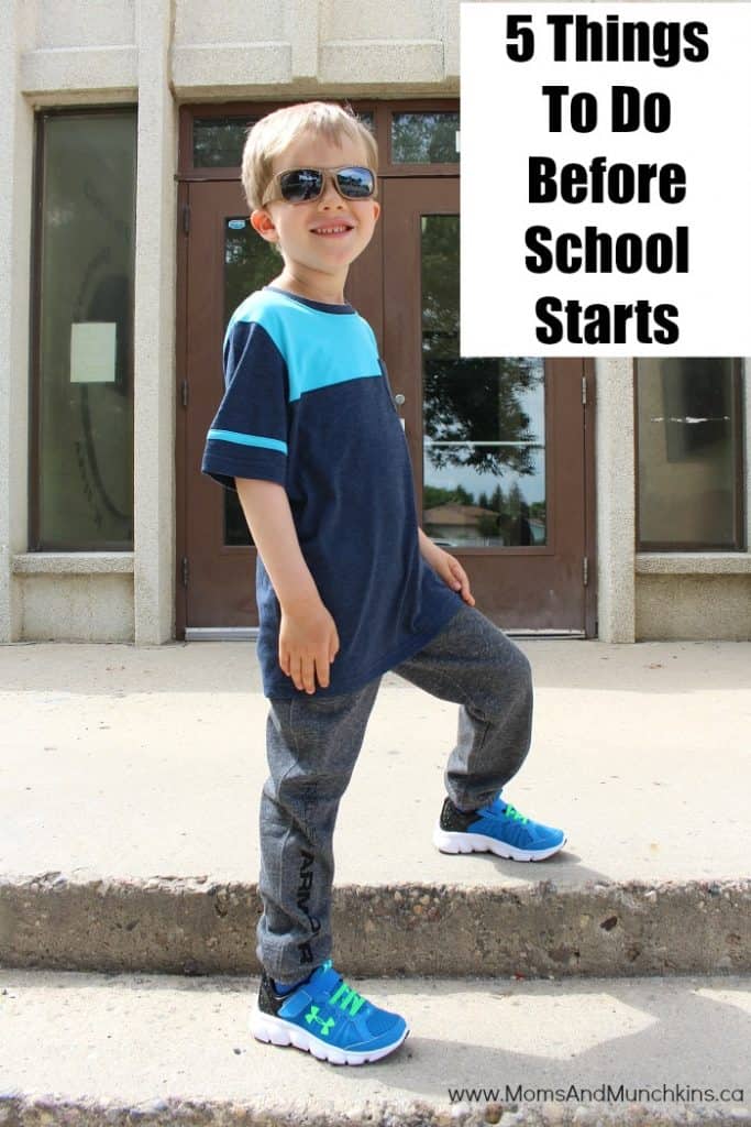 Things To Do Before School Starts - Moms & Munchkins
