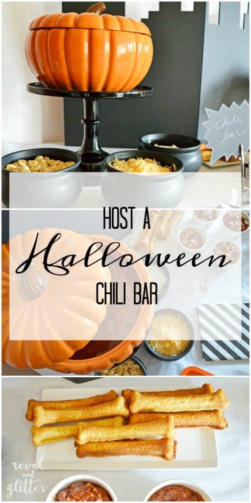 Halloween Chili Bar Party Ideas - Moms & Munchkins
