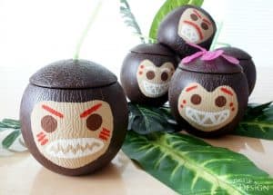 Kakamora Party Cups Tutorial - Moms & Munchkins