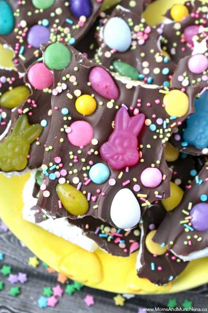 Easter Bark Recipe - Moms & Munchkins