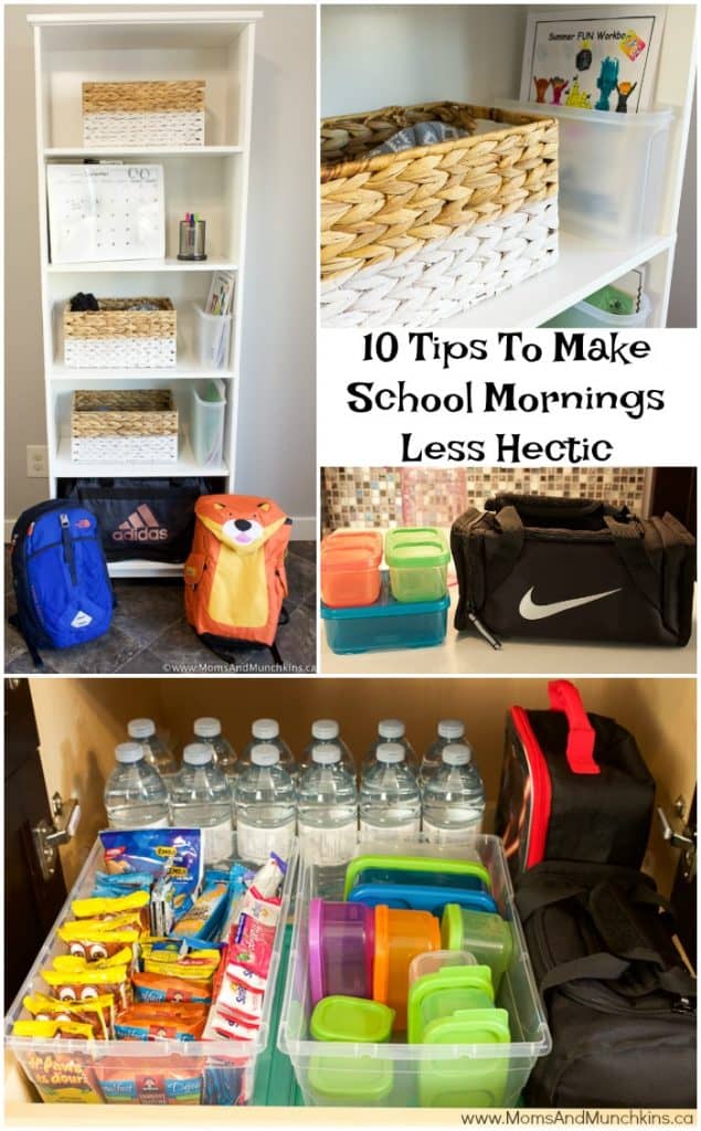 School Morning Hacks (10 Tips) - Moms & Munchkins