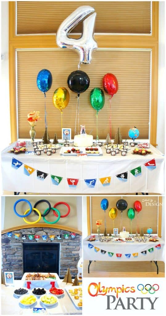 Winter Olympics Party Ideas - Moms & Munchkins