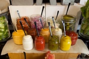 Burger and Fry Bar Ideas plus Free Printables - Moms & Munchkins