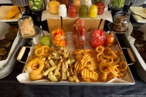 Burger and Fry Bar Ideas plus Free Printables - Moms & Munchkins
