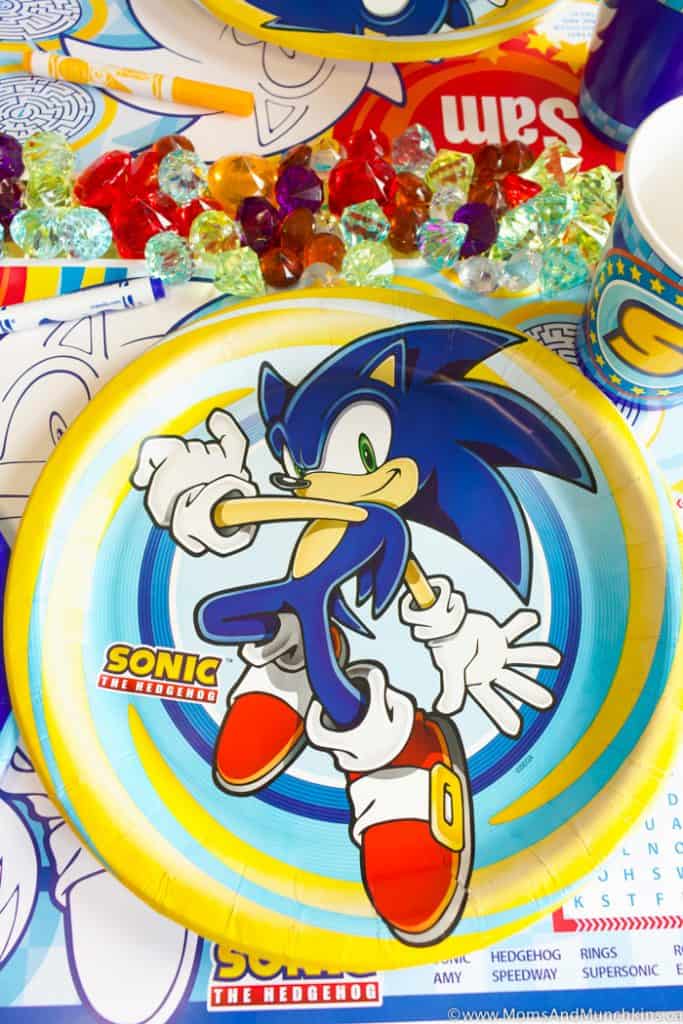 Sonic The Hedgehog Party Ideas - Moms & Munchkins