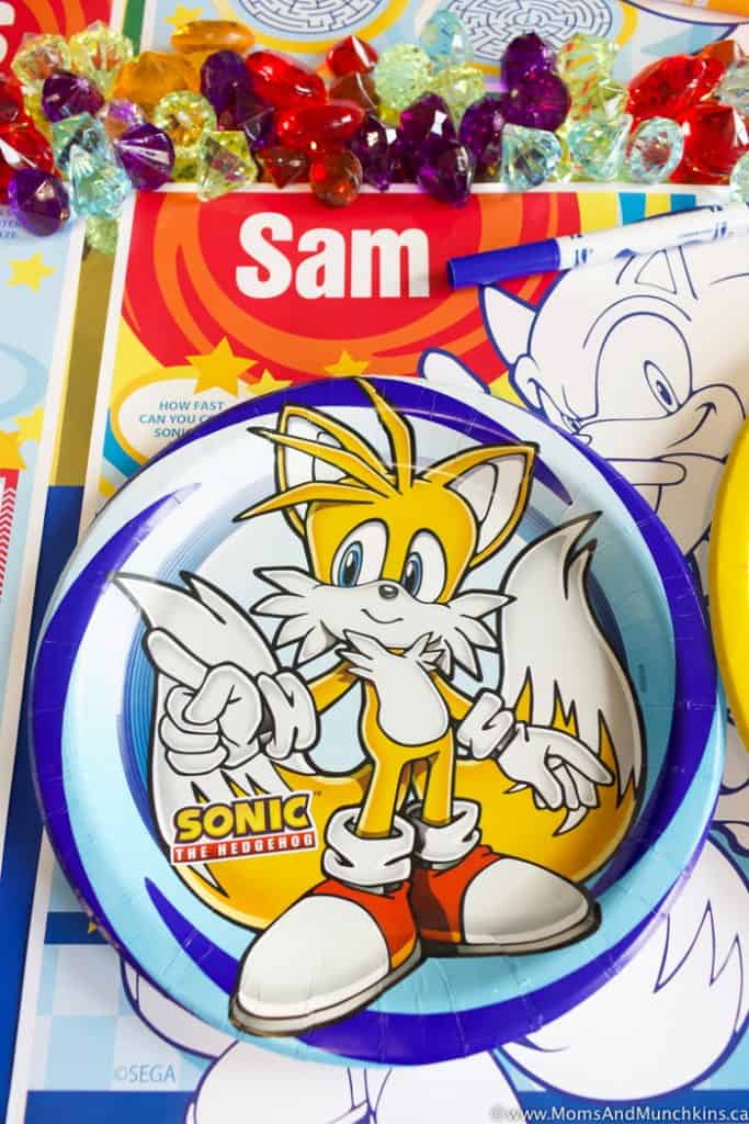 Sonic The Hedgehog Party Ideas - Moms & Munchkins