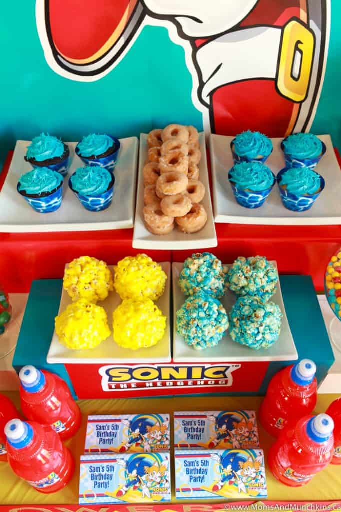 Sonic The Hedgehog Party Ideas - Moms & Munchkins