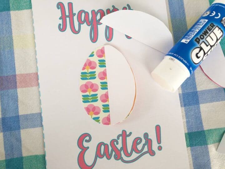 Free Printable 3D Easter Card