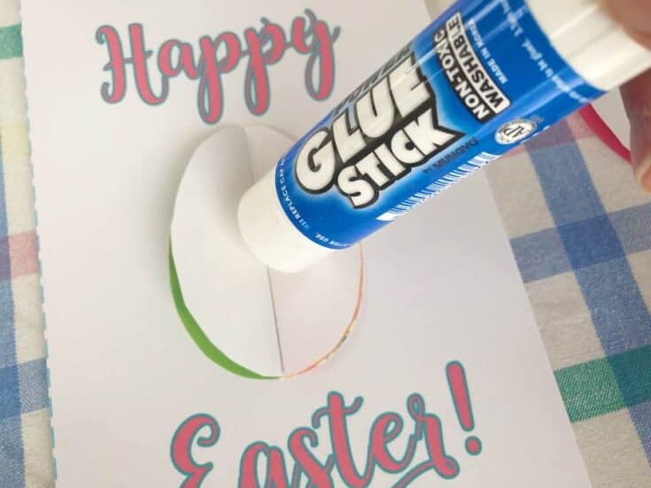 Free Printable 3D Easter Card