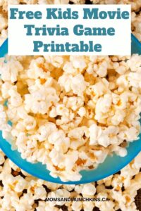 Kids Movie Trivia (Free Printable) - Moms & Munchkins