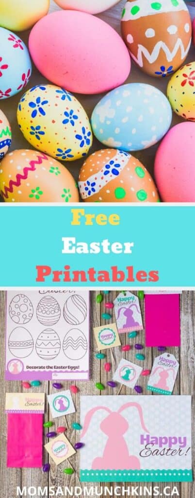 Easter Printables (Free Party Supplies & Activities)