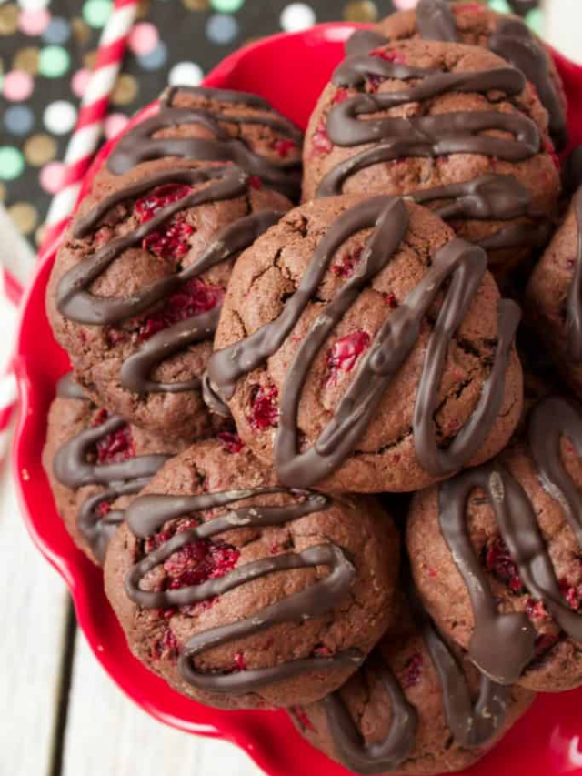 Chocolate Cherry Cookies story - Moms & Munchkins